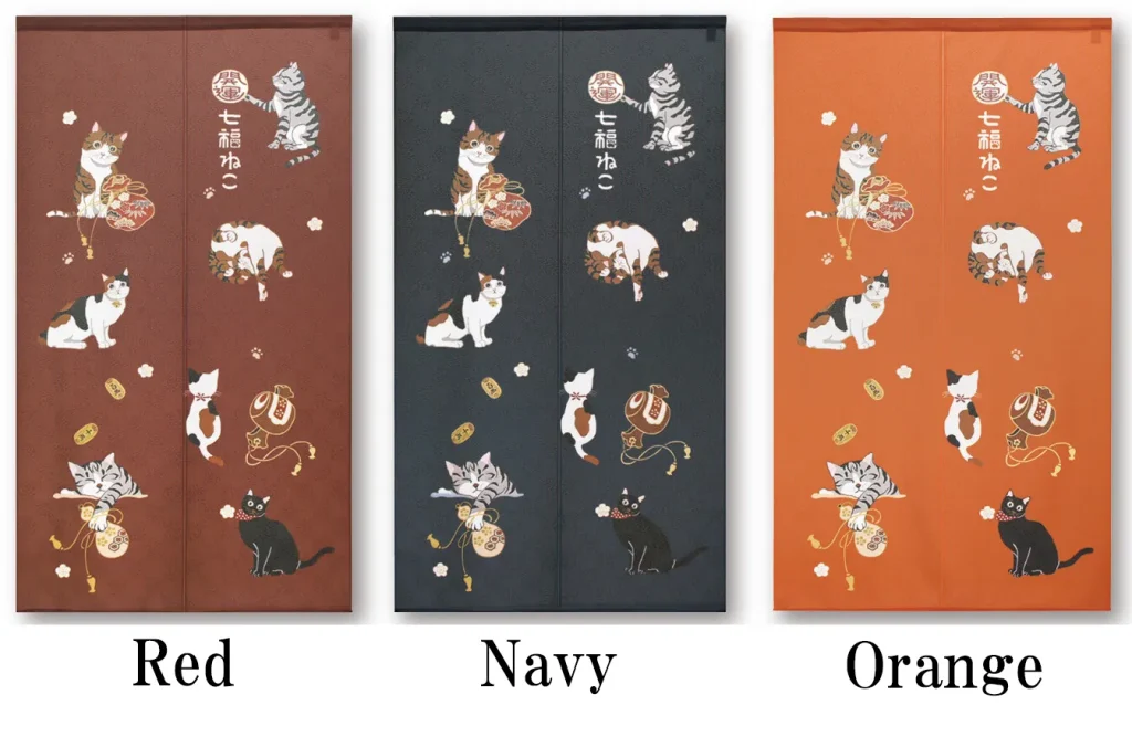 Noren Tapestry Lucky beckoning Kawaii Cat Made in Japan | Tokyo Store ...