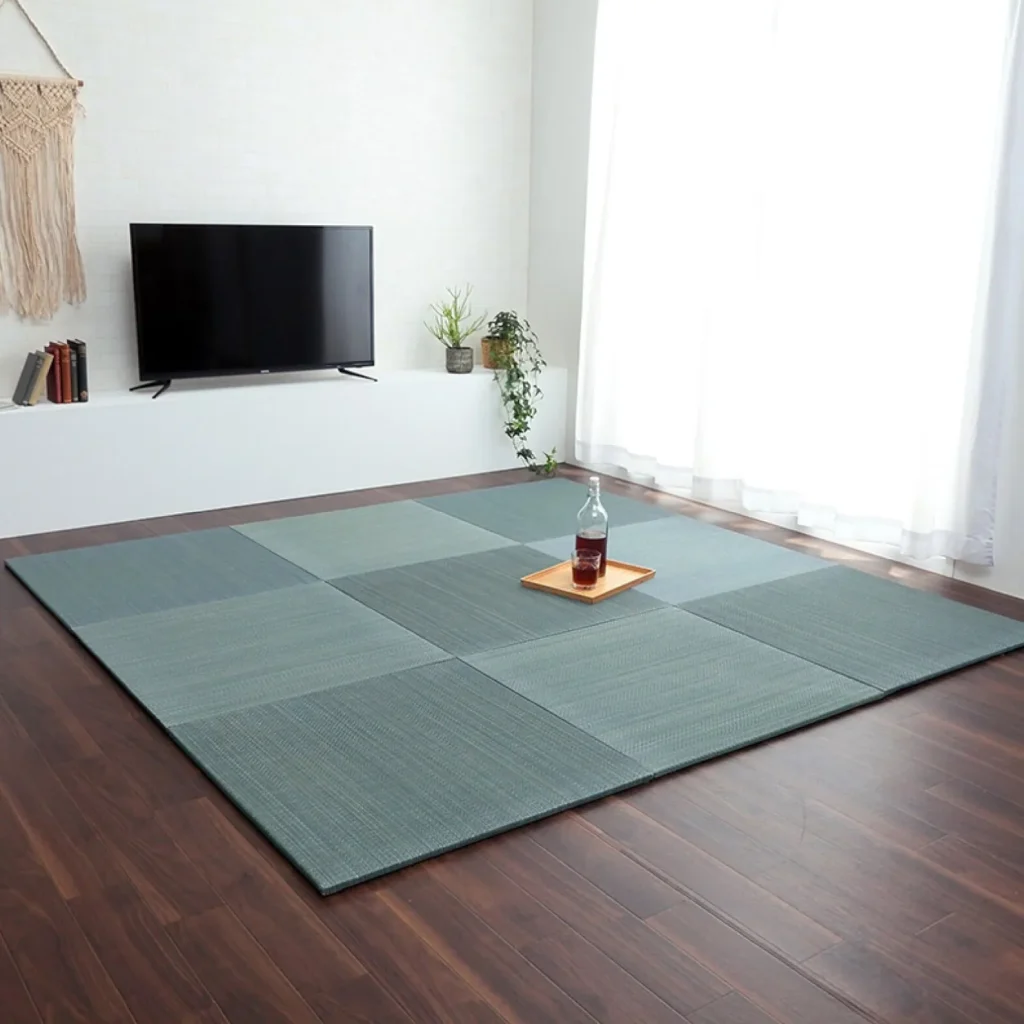 Unit Tatami Rug Mat Gray 70cm×70cm | Tokyo Store | Tatami Mat, Sake Cup